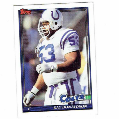 Ray Donaldson Indianapolis Colts C #342 Topps 1991 Football Card | eBay