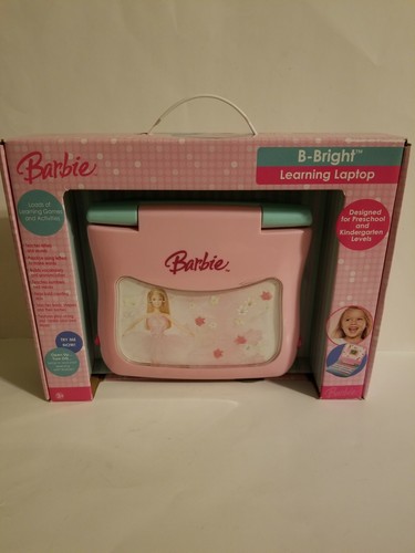 Barbie B-Bright Laptop Girls Kid Computer Games Learning Unopened 2006 ...