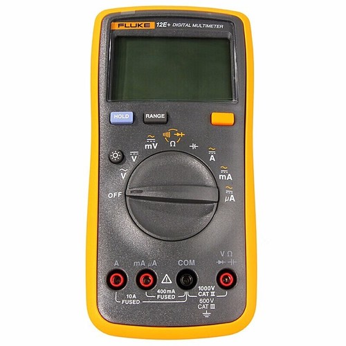 Fluke 12E+ Digital Multimeter AC/DC/Diode/R/C Voltage Current Ohm ...