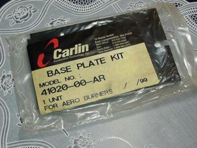 Carlin 41020-00-AR Base Plate Kit for Aero Burners NEW IN PACKAGE! | eBay