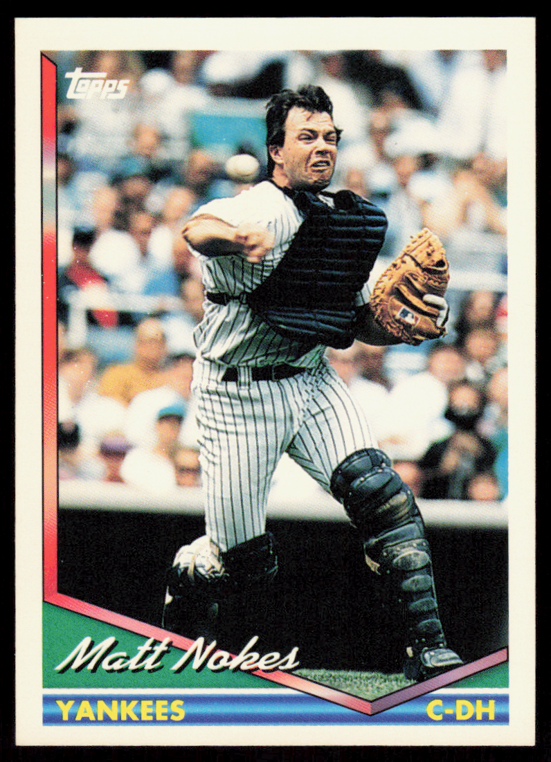 1994 Topps 59 Matt Nokes New York Yankees | eBay