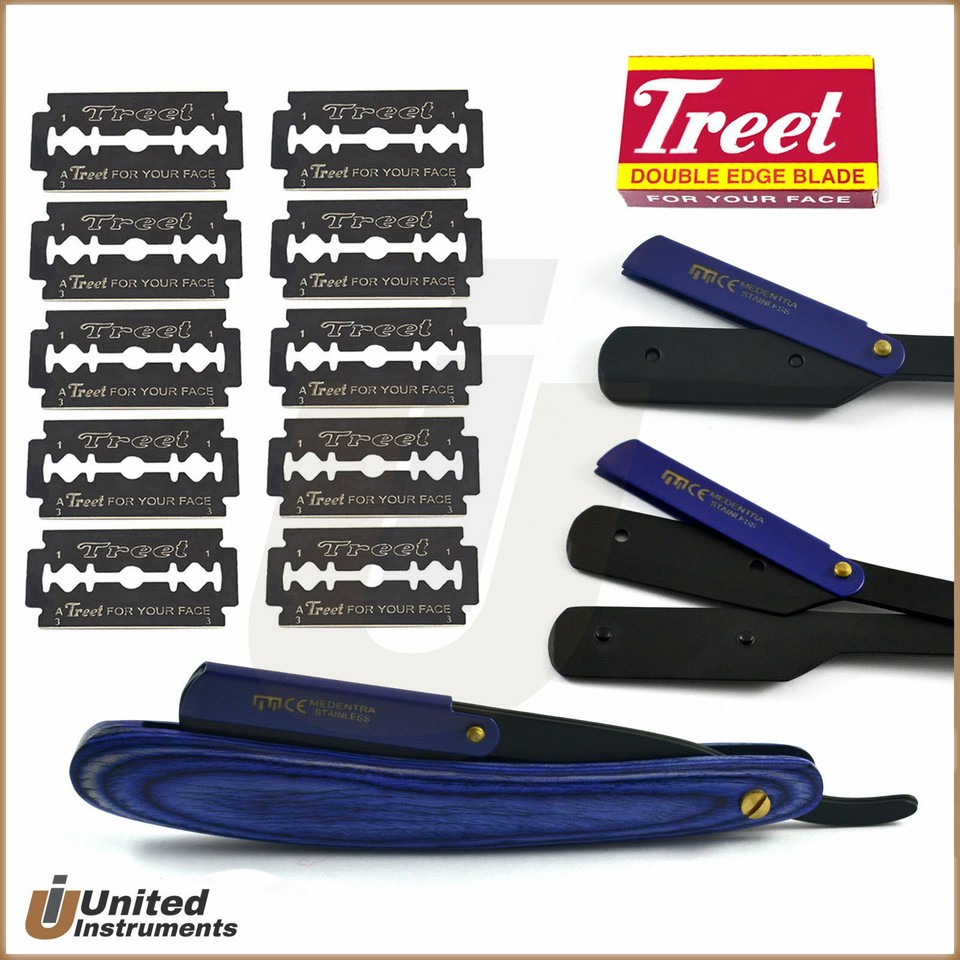 Variation Of Barber Accessories Hairdressing Scissors Sizes Shaving ...