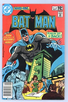 Batman 339 (VF+) Irv Novick art! POISON IVY! ROBIN + DEADMAN story ...
