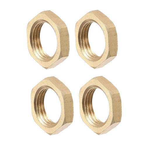 G1/8 Lock Nut, Hex Brass Female Locknut for Plumbing 4pcs | eBay Australia