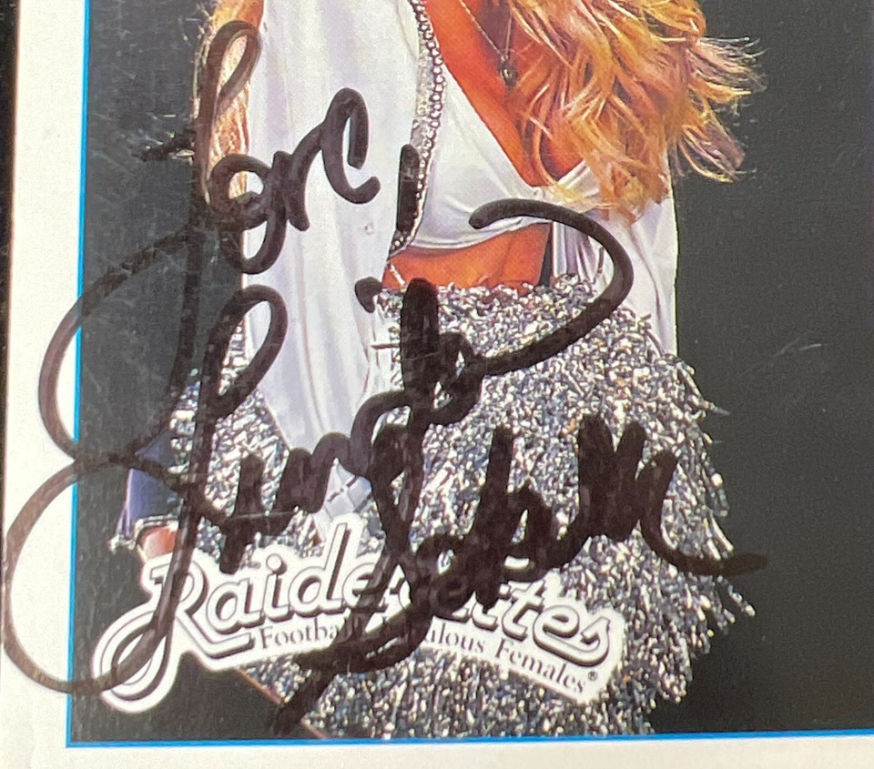 Linda Sobek (LA Raiders) ~ Signed Autographed 1992 Trading Card Auto ...