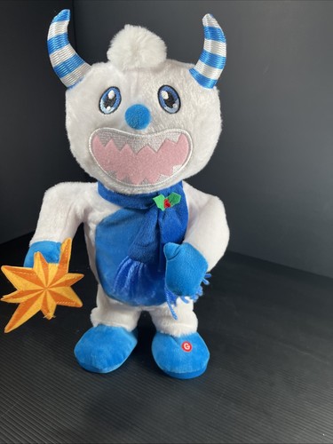 Gemmy Animated Yeti 14" Plush Singing The Most Wonderful Time of the ...