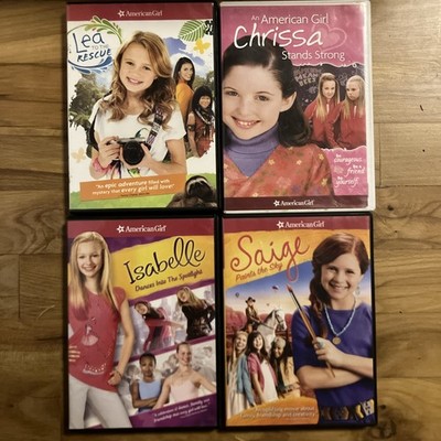 Lot of 4 American Girl DVDs (Saige, Chrissa, Isabelle, Lea) | eBay