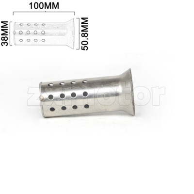 Motorcycle Exhaust Muffler Insert Baffle DB Killer Silencer 51MM Joint ...