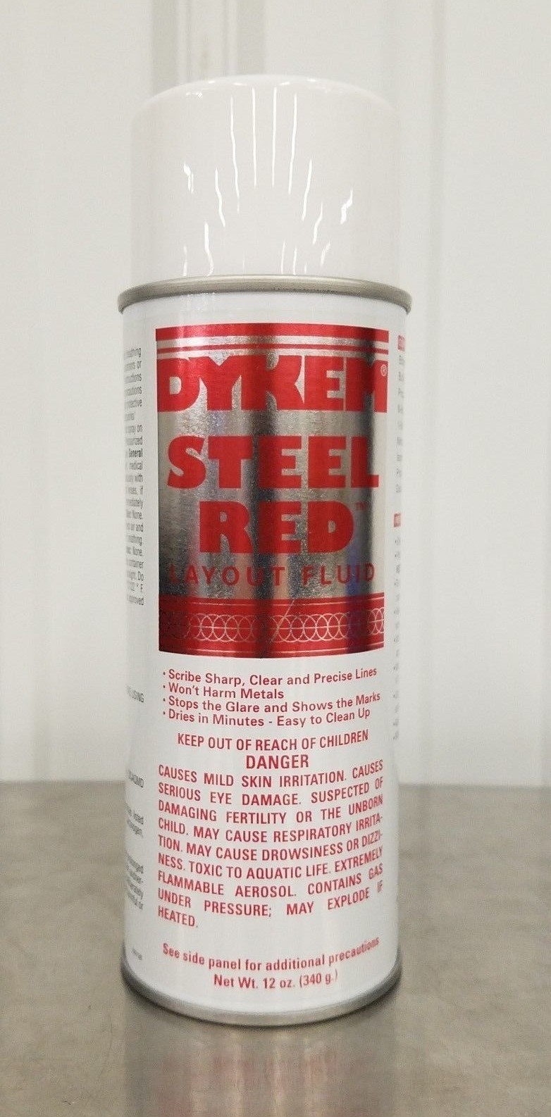 DYKEM ***RED*** 12 OZ AEROSOL CAN LAYOUT FLUID | eBay