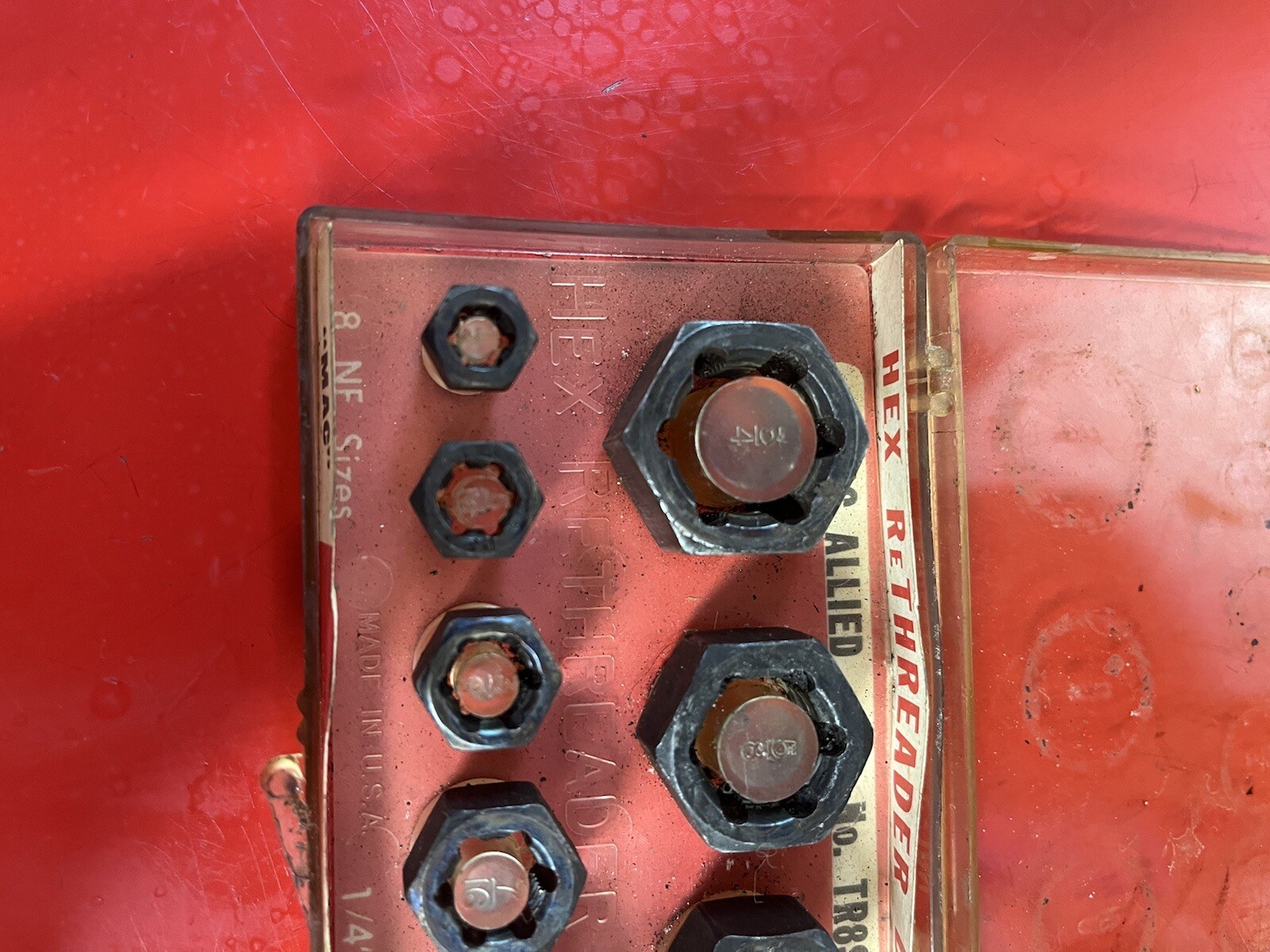 Mac Tools 8-pc Rethreader Set TR8S FINE 1/4" to 3/4" for sale online | eBay