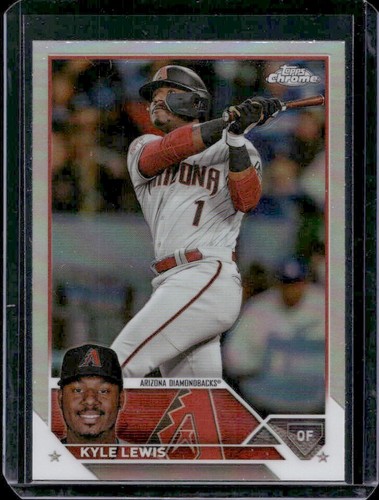 2023 Topps Chrome Update KYLE LEWIS Refractor Arizona Diamondbacks # ...