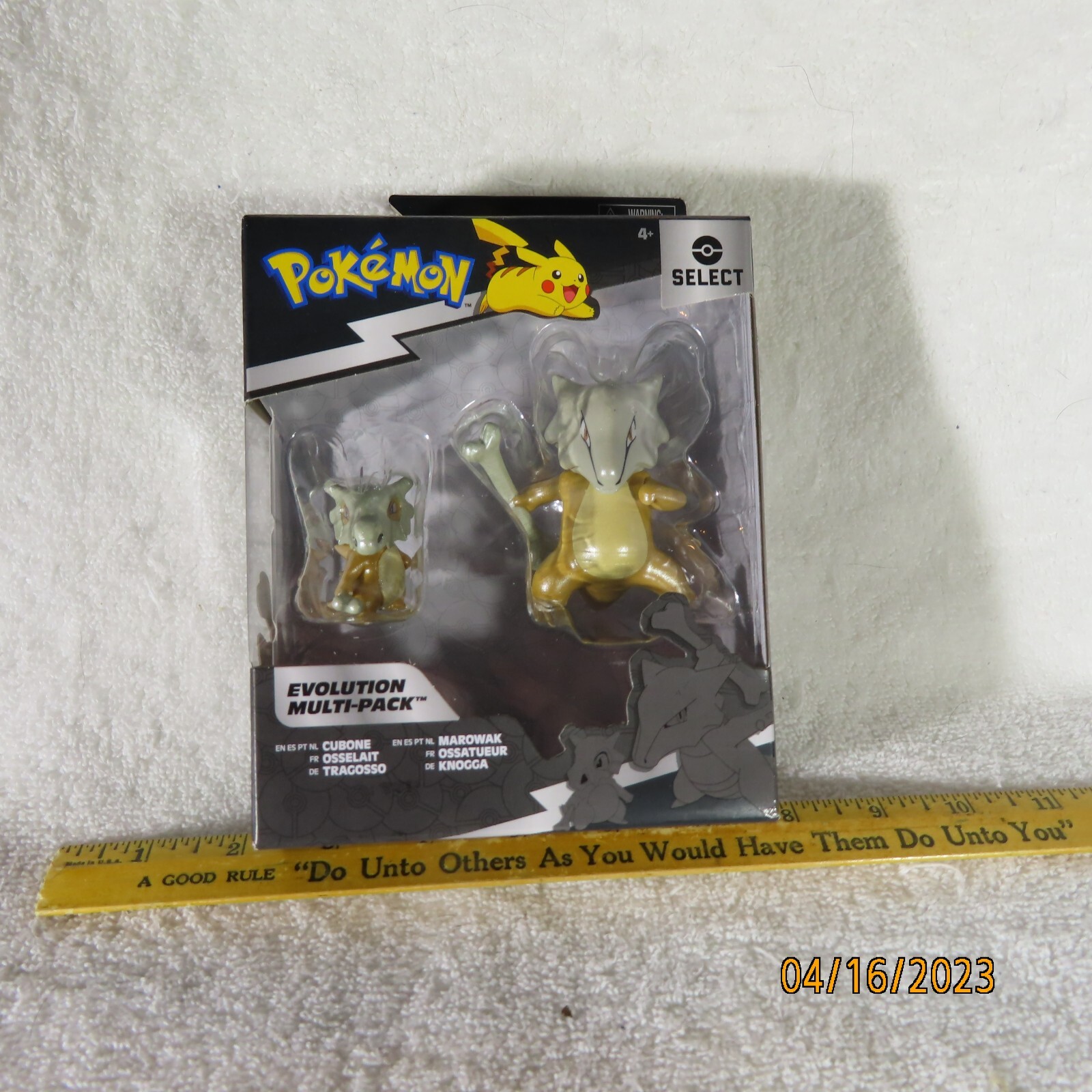 Select Pokemon Evolution Multi-Pack 2 Pack Cubone And Marowak Action ...