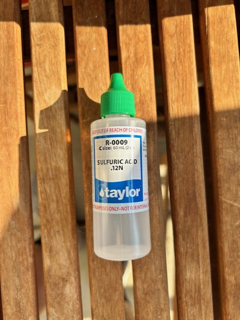 Taylor Replacement Reagent Refill bottles 2 oz. Case, Comparator YOU ...