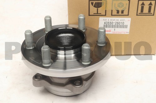 4355026010 Genuine Toyota HUB & BEARING ASSY 43550-26010 | eBay