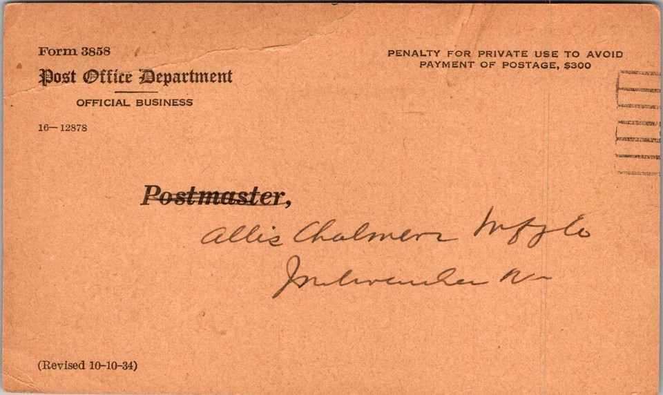 GOLDPATH: US POST OFFICE NOTICE CV777_P27 | eBay
