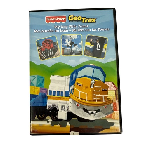 Geo Trax My Day with Trains Ma Journee En Train Mi Dia Con Los Trenes Dvd - Dvd | eBay