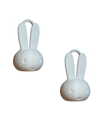 2 Pcs Cute Miffy Tree Ornament - Plastic | Adorable Christmas Tree ...