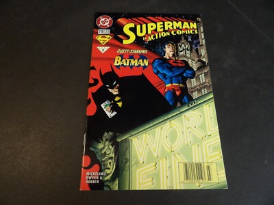 Action Comics #719 - DC Mar 1996 - High Grade(VF+) - Newsstand Variant ...