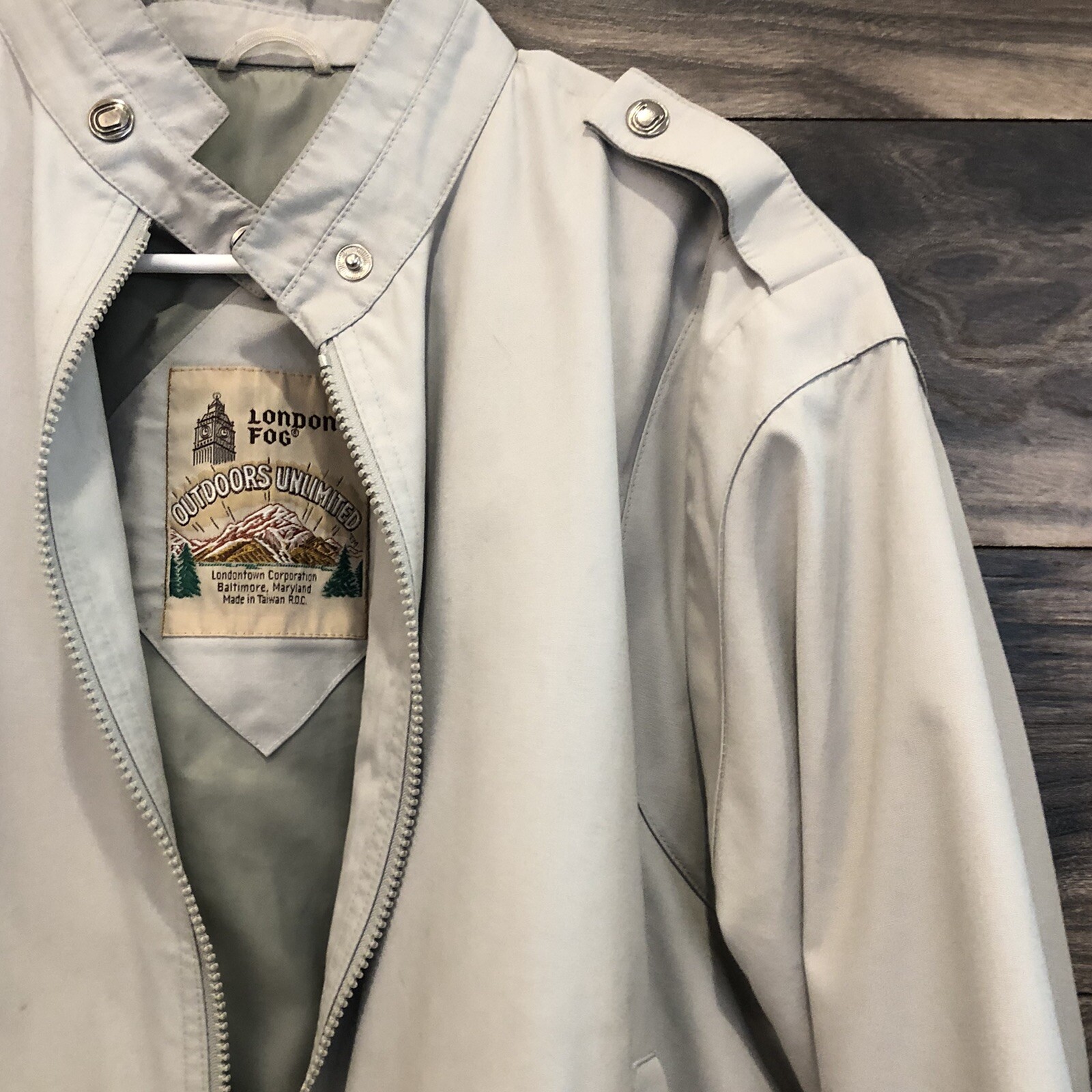 Vintage Style London Fog Members Only Jacket Travel C… - Gem