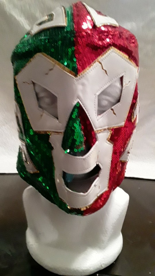Lucha Libre Mask Luchador Mask DOS CARAS WAGNER ANIBAL S PRO Grade WWE ...