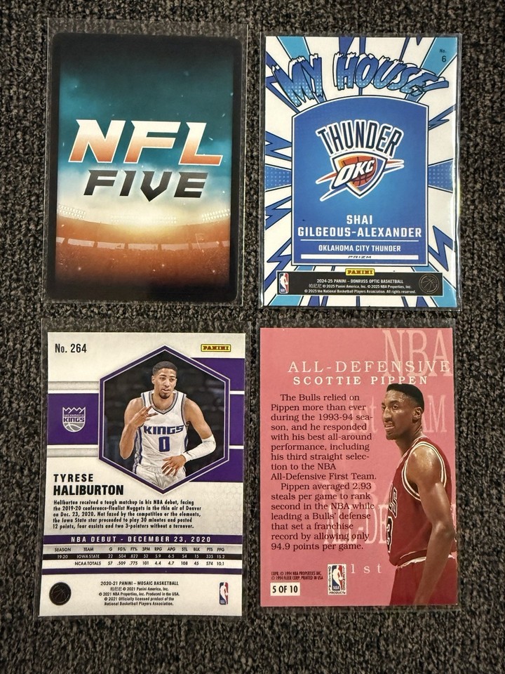 13 Card Lot Stars Jordan Mahomes Shai Jeter JROD Ohtani Rcs Insert #d ...