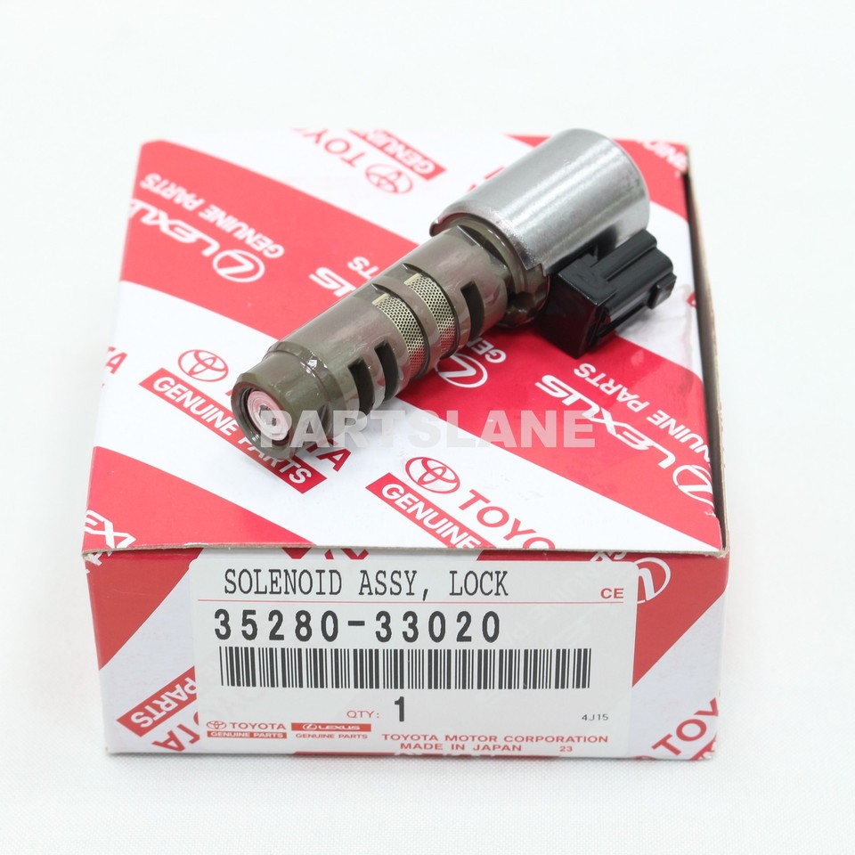 Toyota 35280-33020 Genuine OEM Solenoid Assy Lock Up Control ...