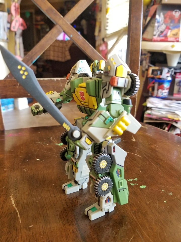TRANSFORMERS FANSPROJECT WB001: Warbot Defender Triple Changer Custom ...
