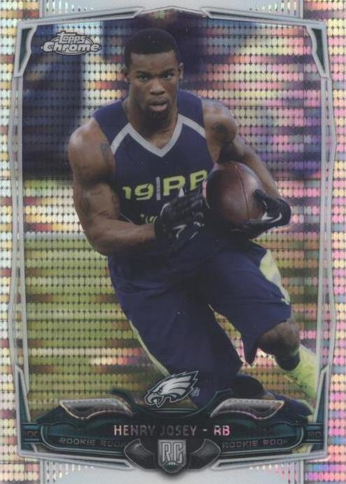 2014 Topps Chrome - Henry Josey #112 Pulsar Refractor (RC) for sale online | eBay