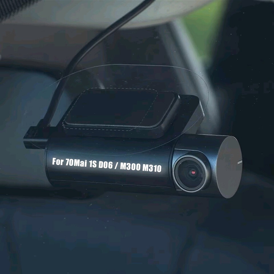 1 Set For 70Mai 1S D06 / M300 M310 Dash Camera Static Stickers Films ...
