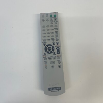SONY Original AV System Remote Control Model RM-AAU002 - TESTED | eBay