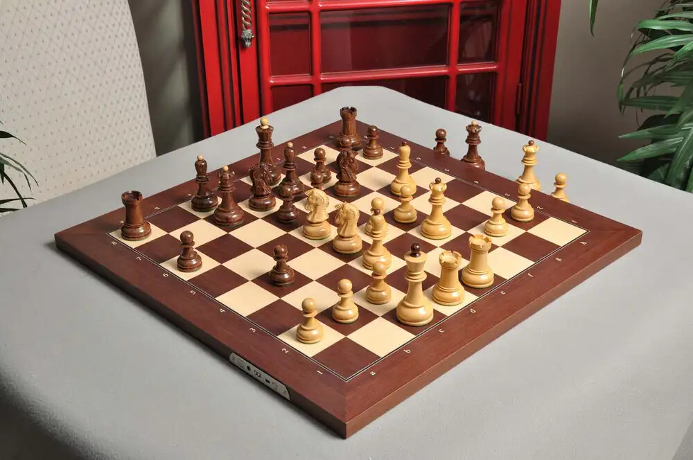 DGT Electronic Chess Board (eBoard) - USB Rosewood - Golden Rosewood ...