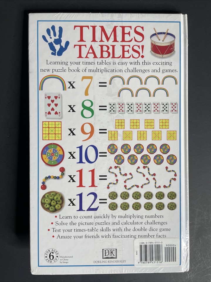 Times Tables! : Multiplication Made Fun Book & Musical Times Tables ...