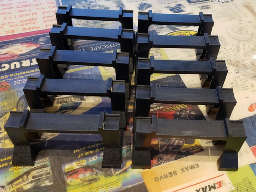 Life-Like Racing HO Slot Car Track Lifts Risers Large 10 Pieces Used ...