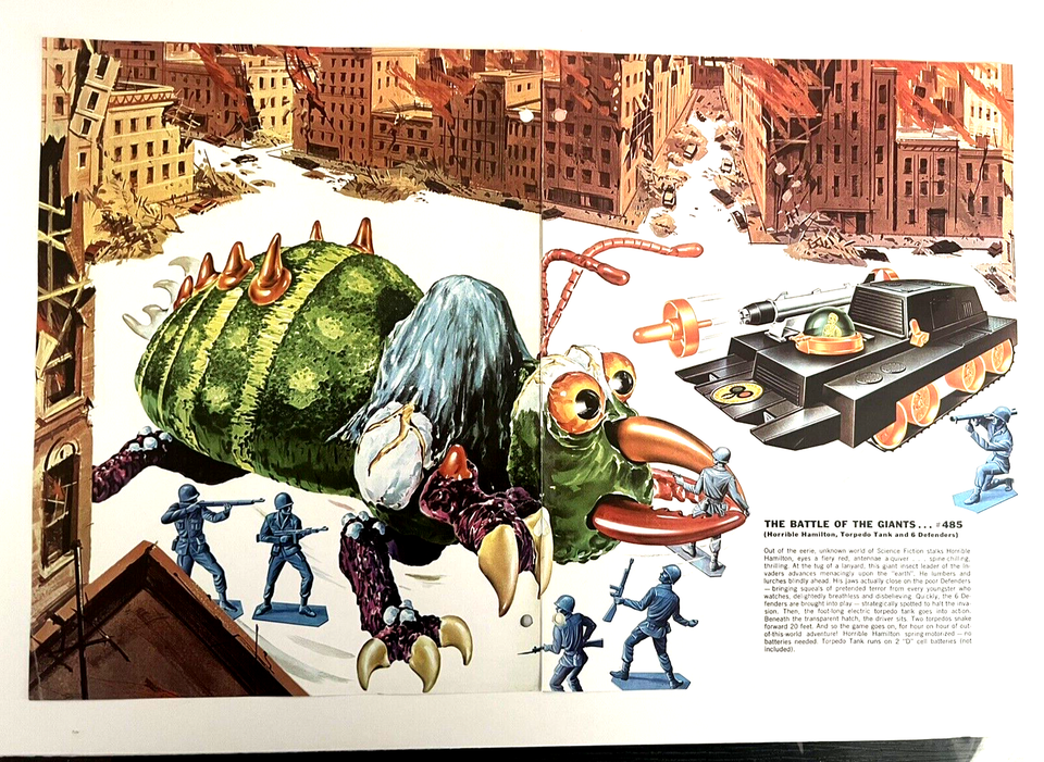 1964 HORRIBLE HAMILTON'S INVADERS POSTER AND MARKETING LITERATURE ...