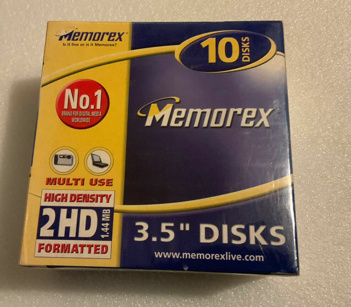 Memorex Cool (330800) Floppy Disk Storage Media for sale online | eBay
