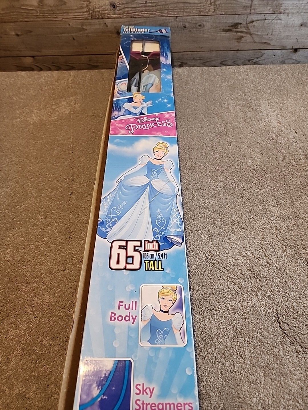 XKites Disney Princess 65" Tall Kite Full Body Sky Streamers Ripstop ...