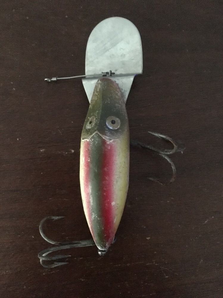 Vintage Heddon Go-Deeper River Runt Fishing Lure | eBay