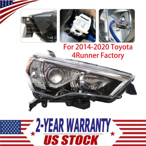 Headlight for Toyota 4Runner 2014-2020 RH Passenger Side Right Headlamp ...