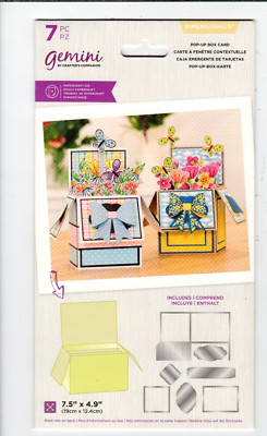 Gemini Crafter's Companion Dimensionals, Pop-Up Box Card, New | eBay