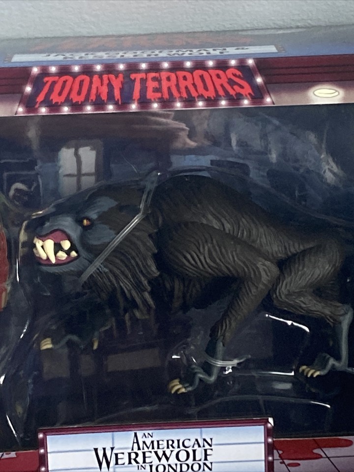 NECA Werewolf In London Toony Terrors Jack & Kessler Wolf Action ...