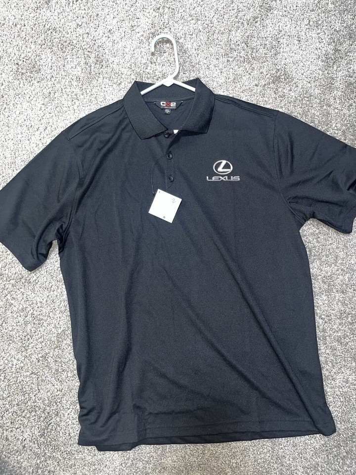 Lexus Polo - Polyester Golf Men’s Shirt Lexus Logo Dealership - Brand ...
