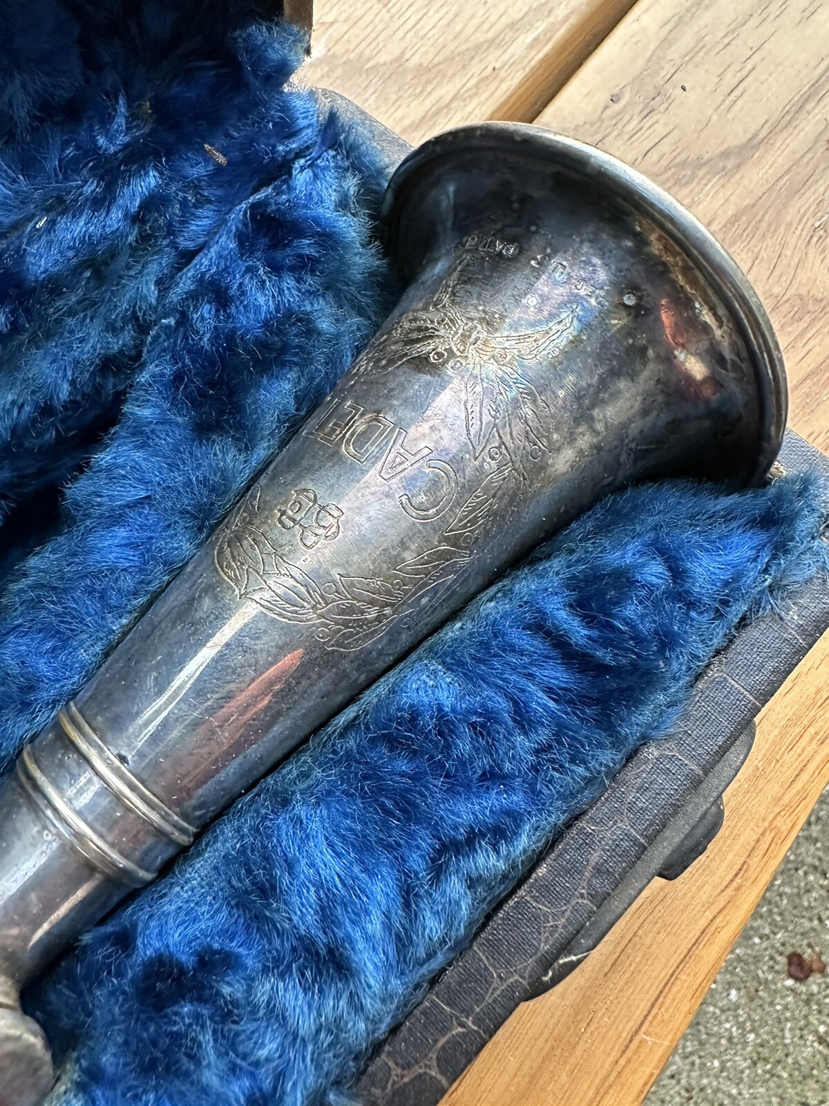 Vintage Cadet Silver Clarinet BC w/ Case | eBay
