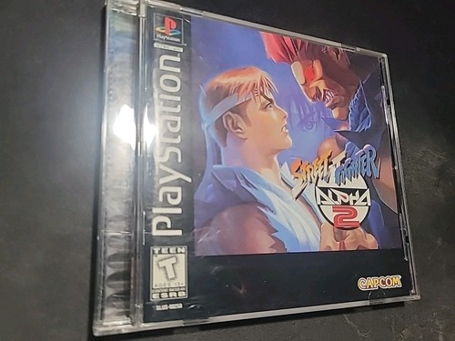 Street Fighter Alpha 2 PS1 PlayStation 1 - Complete CIB Excellent ...