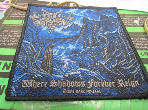 DARK FUNERAL PATCH NEW RARE COLLECTABLE WOVEN ENGLISH IMPORT | eBay