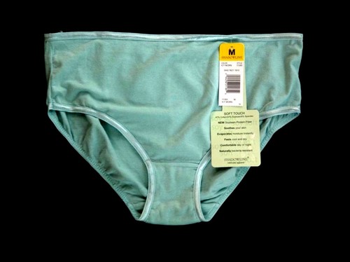 Original Shadowline Soft Touch Icy Morn Aqua Hipster Brief Size Medium ...