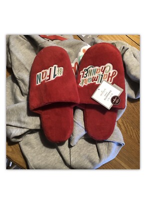 Hallmark Channel Christmas Slippers | eBay