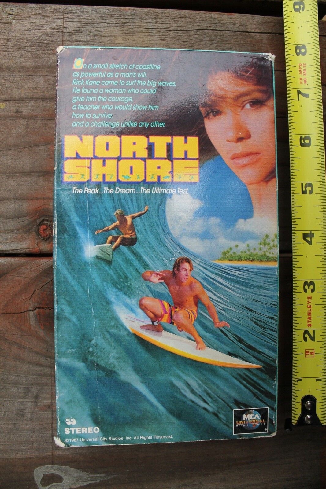 North Shore Classic Original MCA 80's Hawaii Movie SC Surfing VHS Video ...