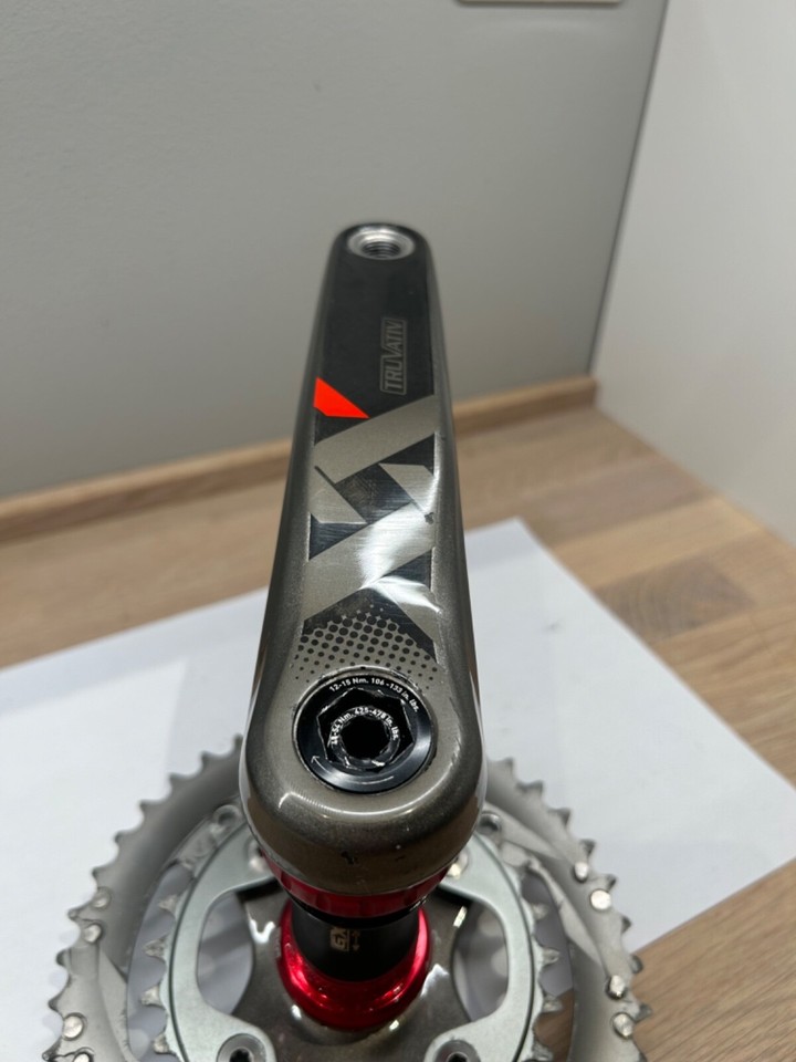NEW SRAM XX 10s GXP Double Carbon Crankset 170mm 42/28t 10s +Ceramic ...