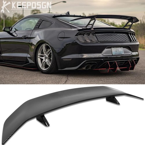 For Ford Mustang S550 GT 46" Carbon Fiber Rear Trunk Spoiler GT Racing ...
