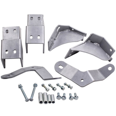 Control Arm Drop Bracket Kit Silver Front for Jeep Cherokee XJ 1986 ...